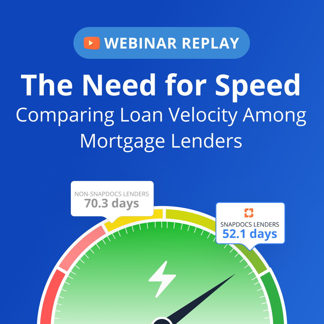 The Need for Speed: Comparing Loan Velocity Among Mortgage Lenders